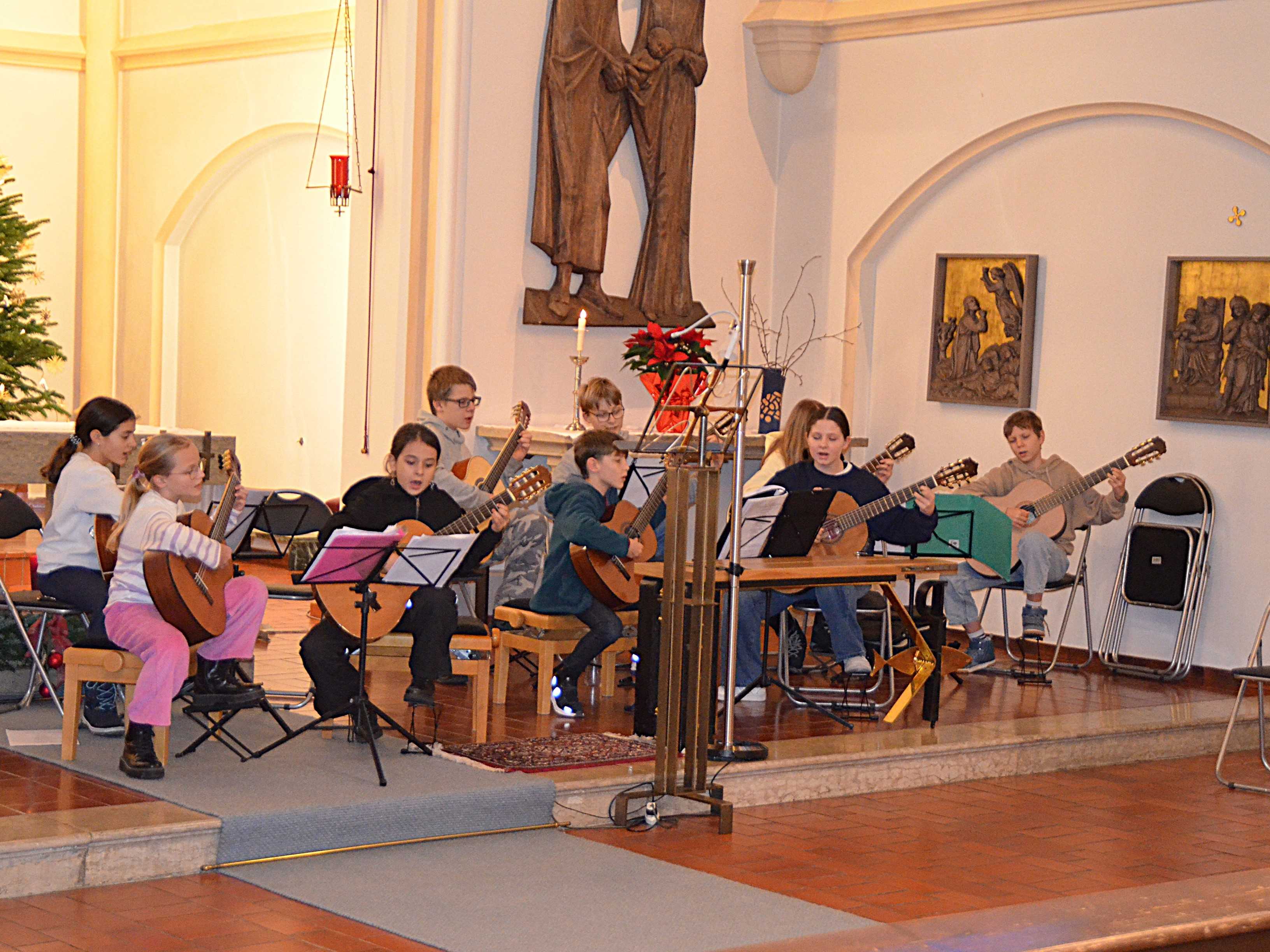 Weihnachtslieder singen